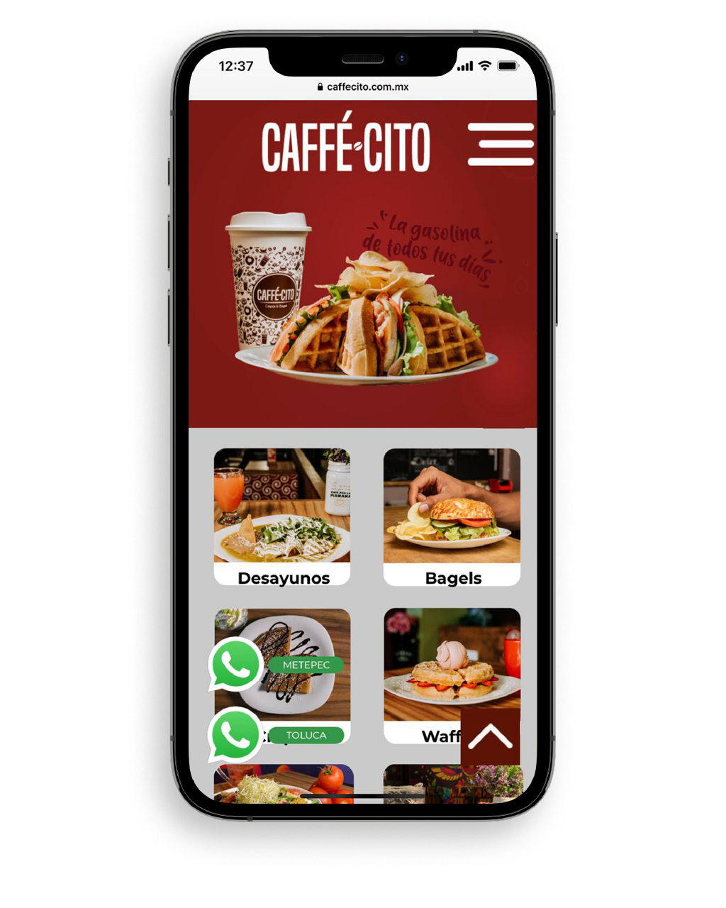 Menú Digital - Crea Software | Desarrollo web, tiendas en línea, apps y ...